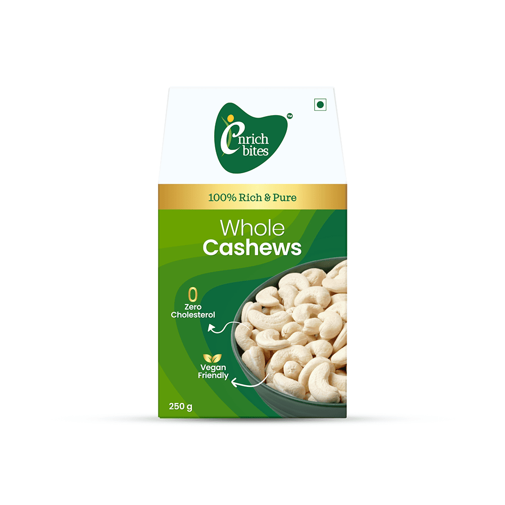 Premium Whole Cashew Nuts W180 | Extra Large Whole Cashews | Rich & Pure